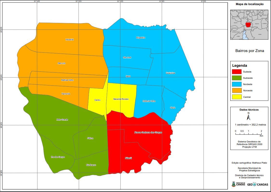 Download Canoas por Região